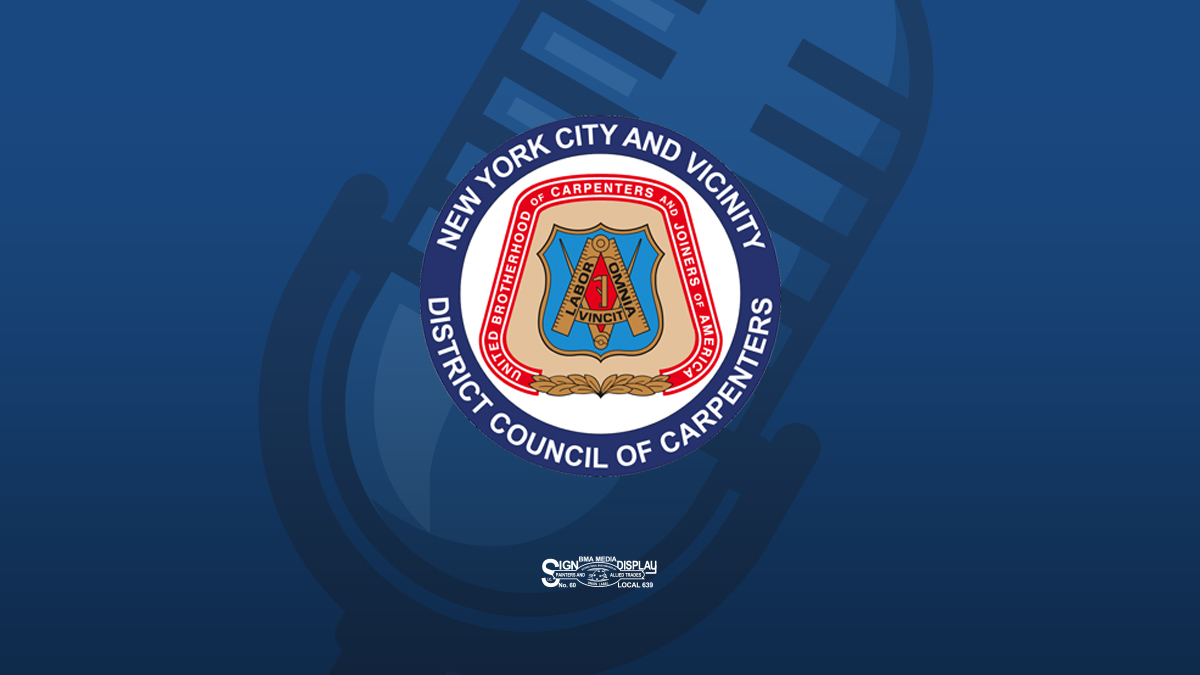 Remembering 9/11 with President of NYC District Council of Carpenters