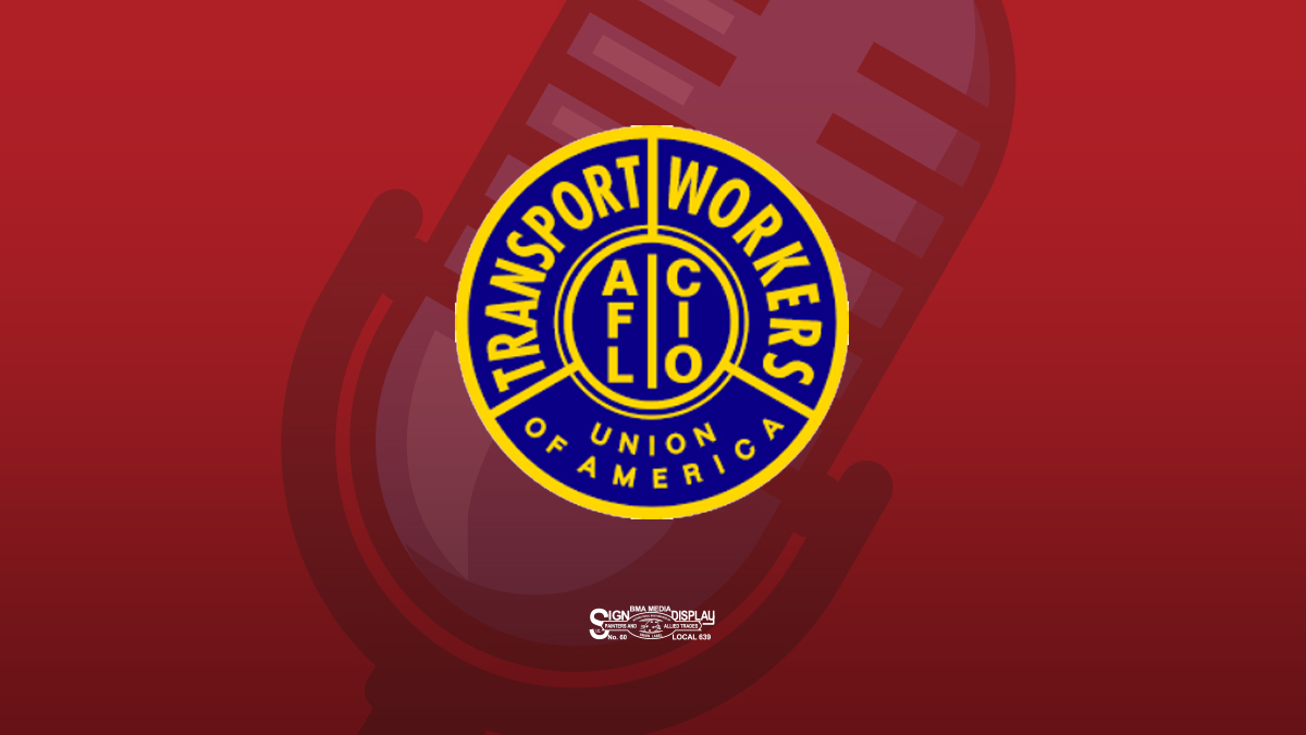 Transport Workers Union Logo Sally Bosleys Badge Shop | United Road