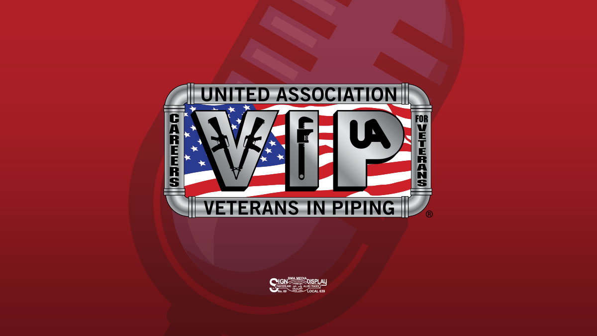 UA VIP helps service members begin a career in the pipe trades